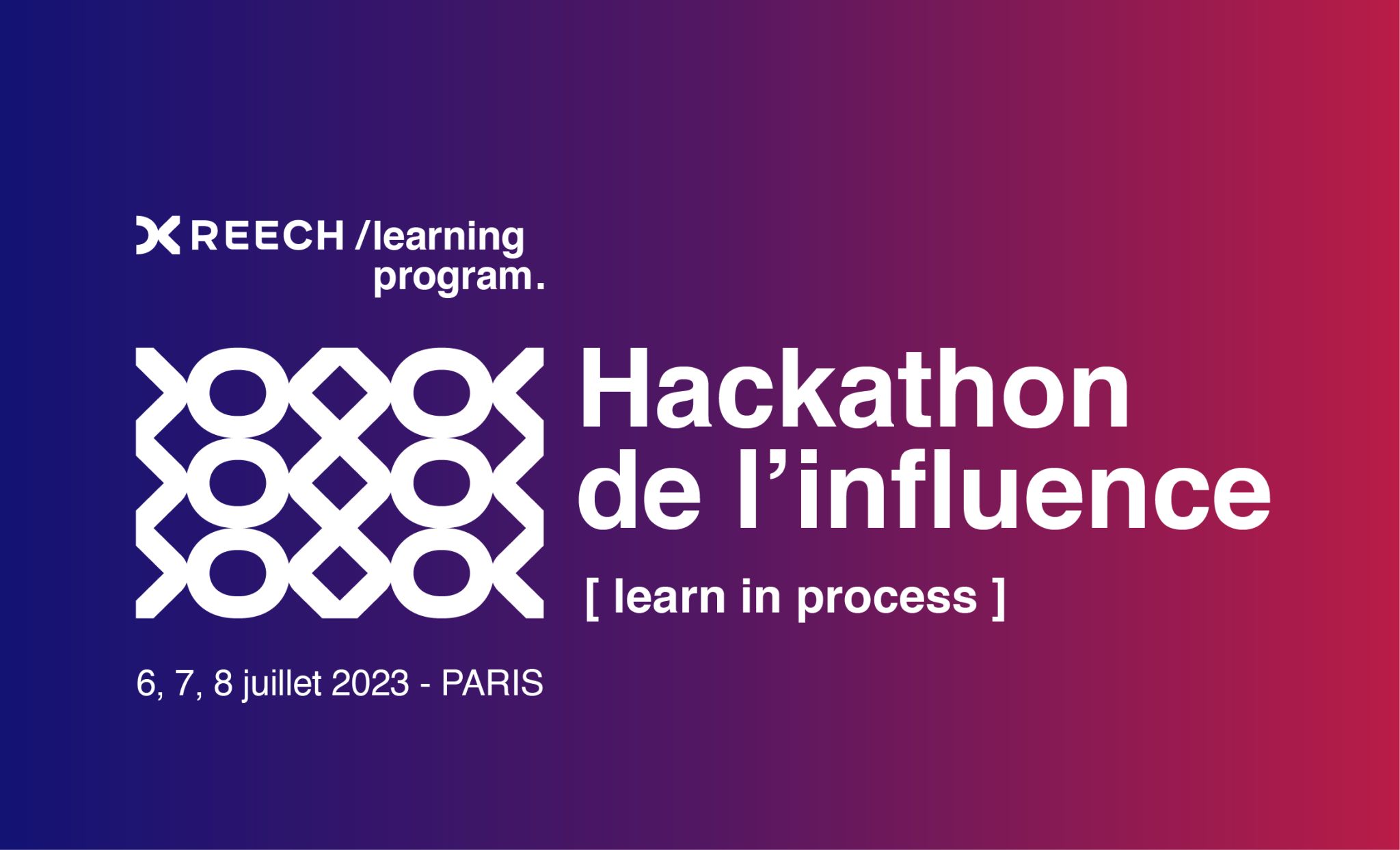 Inscription au Hackathon de l'influence
